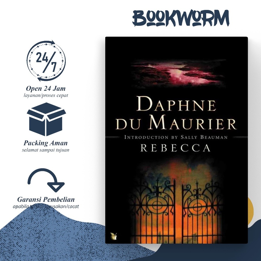 Jual Rebecca by Daphne Du Maurier (English) | Shopee Indonesia