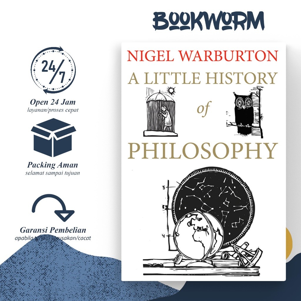 Jual A Little History of Philosophy by Nigel Warburton (English ...