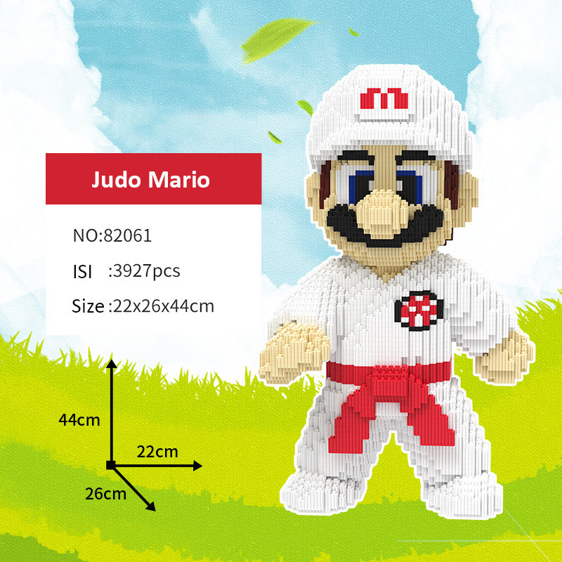 Jual Mainan Nano Block Super Mario Judo Medium Bricks Edukasi Mainan ...