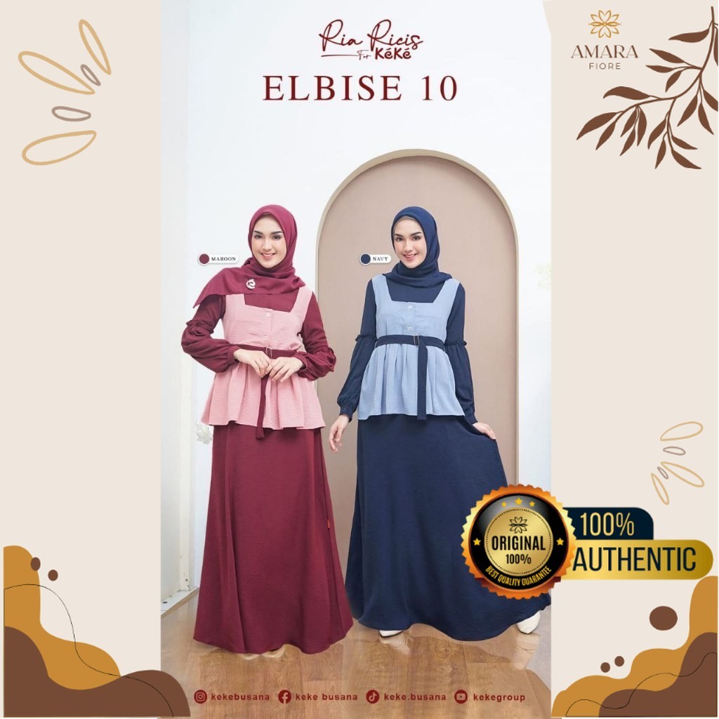 Jual Gamis Dewasa Feminim Lucu Ria Ricis For Keke Elbise 10 Original ...