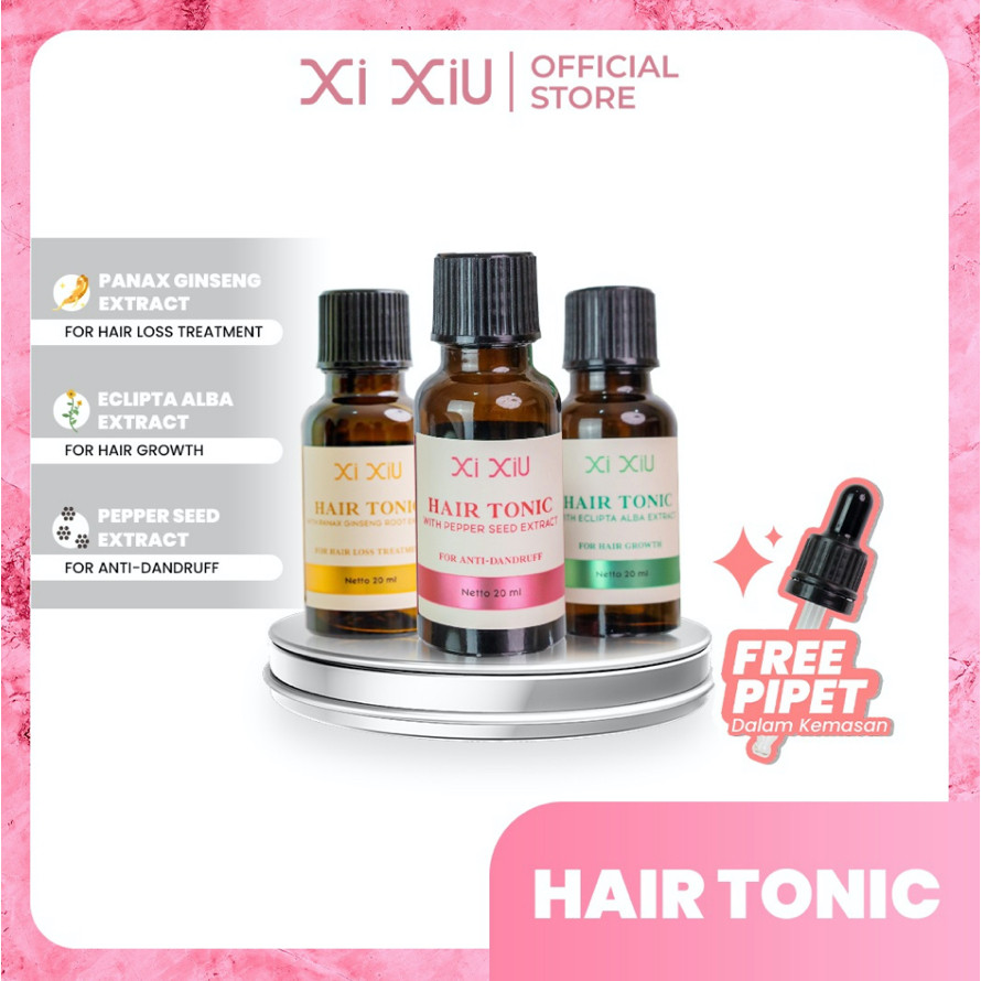 Jual ️Domestika ️ Xi XiU HAIR TONIC 20ML XIXIU SERUM RAMBUT | Shopee ...