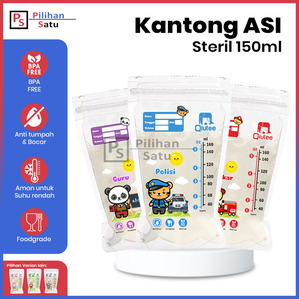 Jual Kantong ASI 30 Pcs - 120ml/150ml Breastmilk Wadah Asi Storage Bag ...