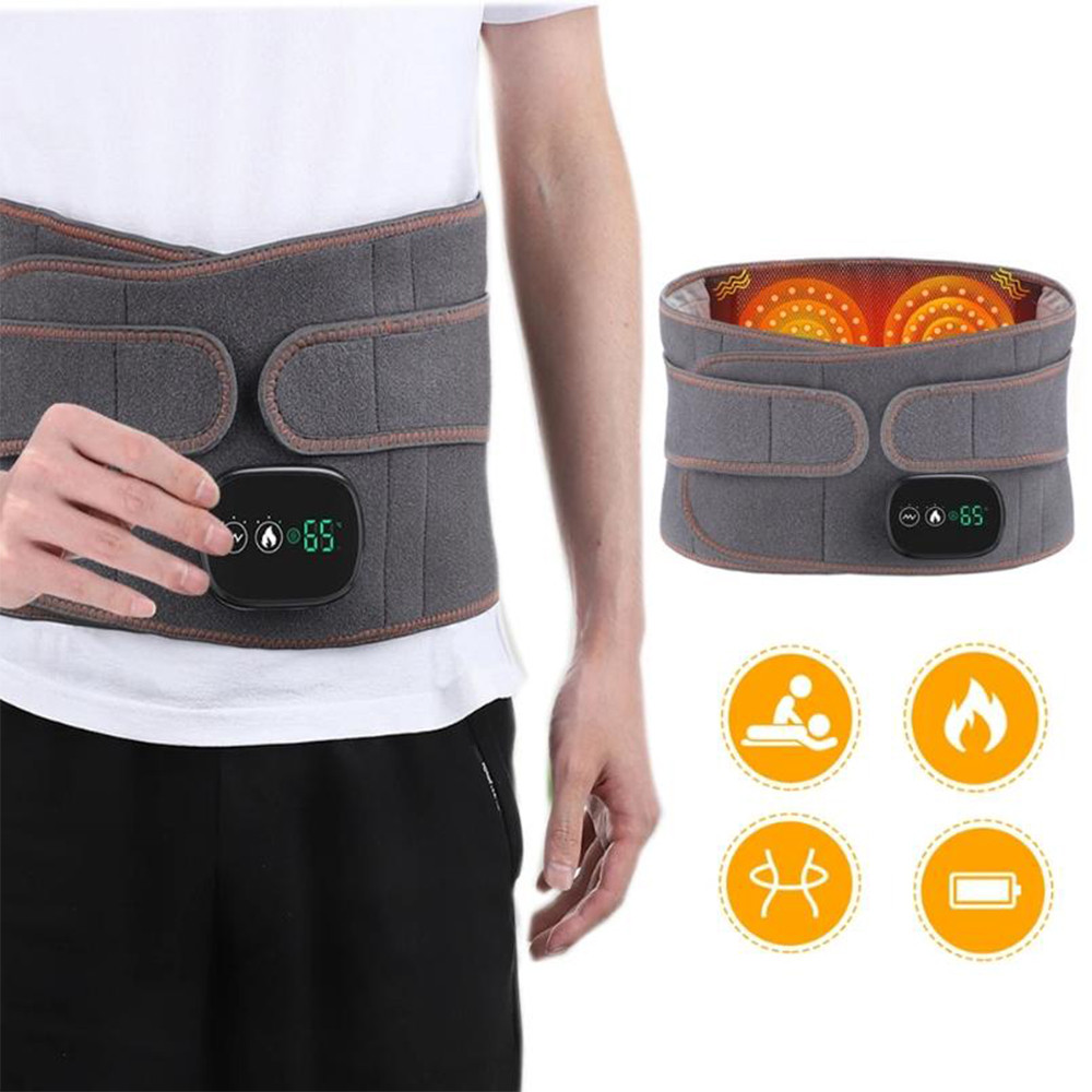 Jual PREORDER Electric Heating Waist Belt Relieve Fatigue Relax Muscle ...