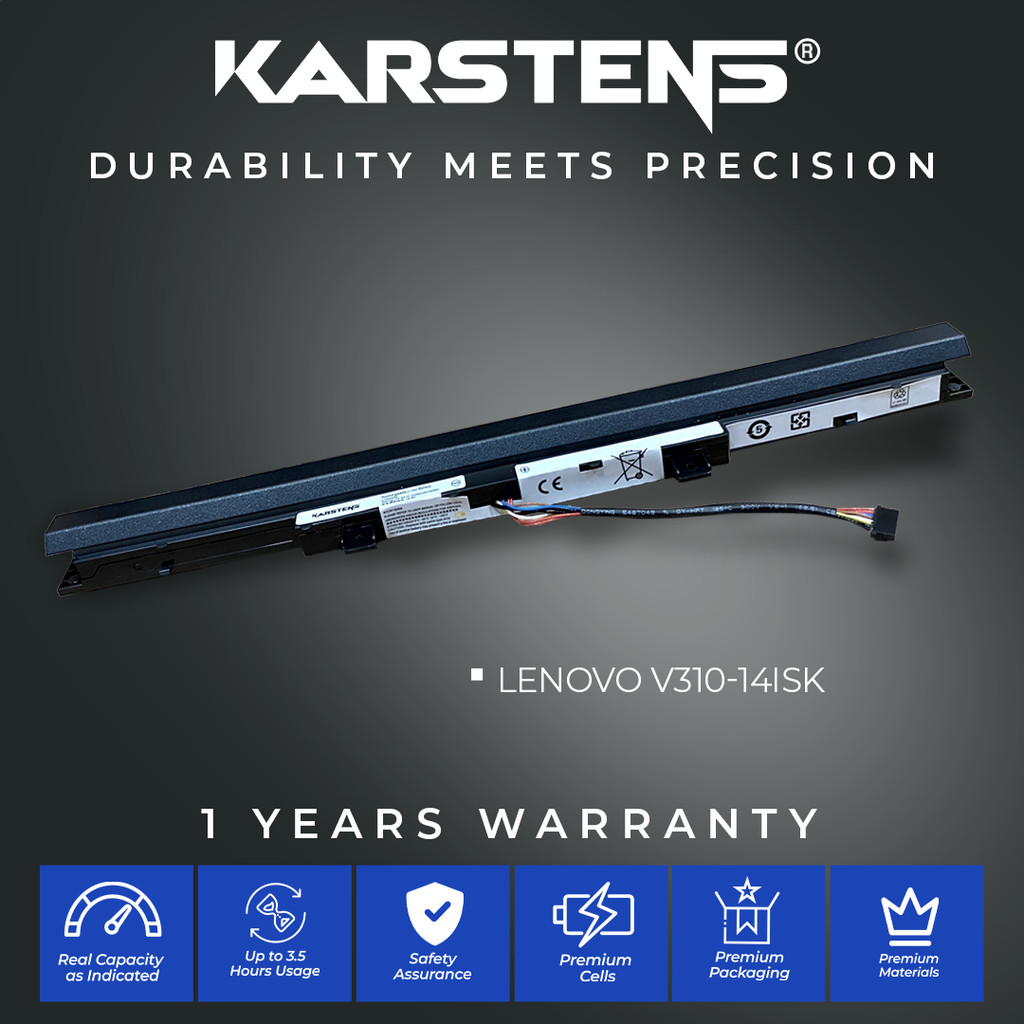 Jual KARSTENS Original Premium Battery Baterai Laptop Lenovo V310-14IBR ...
