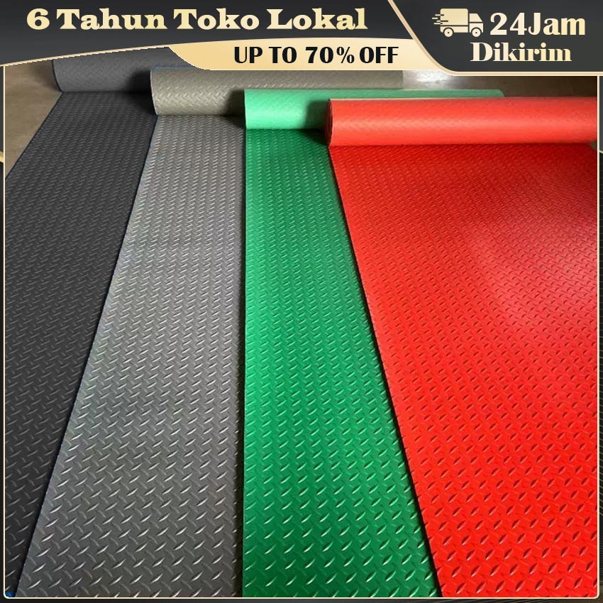 Jual Karpet Lantai PVC Anti Selip 90x100cm / Tahan Panas & Api, Food ...