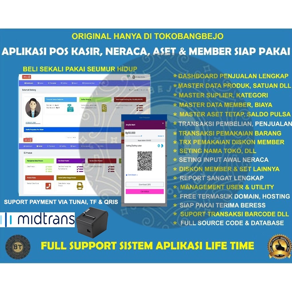 Jual APLIKASI POS KASIR PENJUALAN KASIR INVENTORI BISA DIGUNAKAN UNTUK USAHA APOTEK RETAIL ...