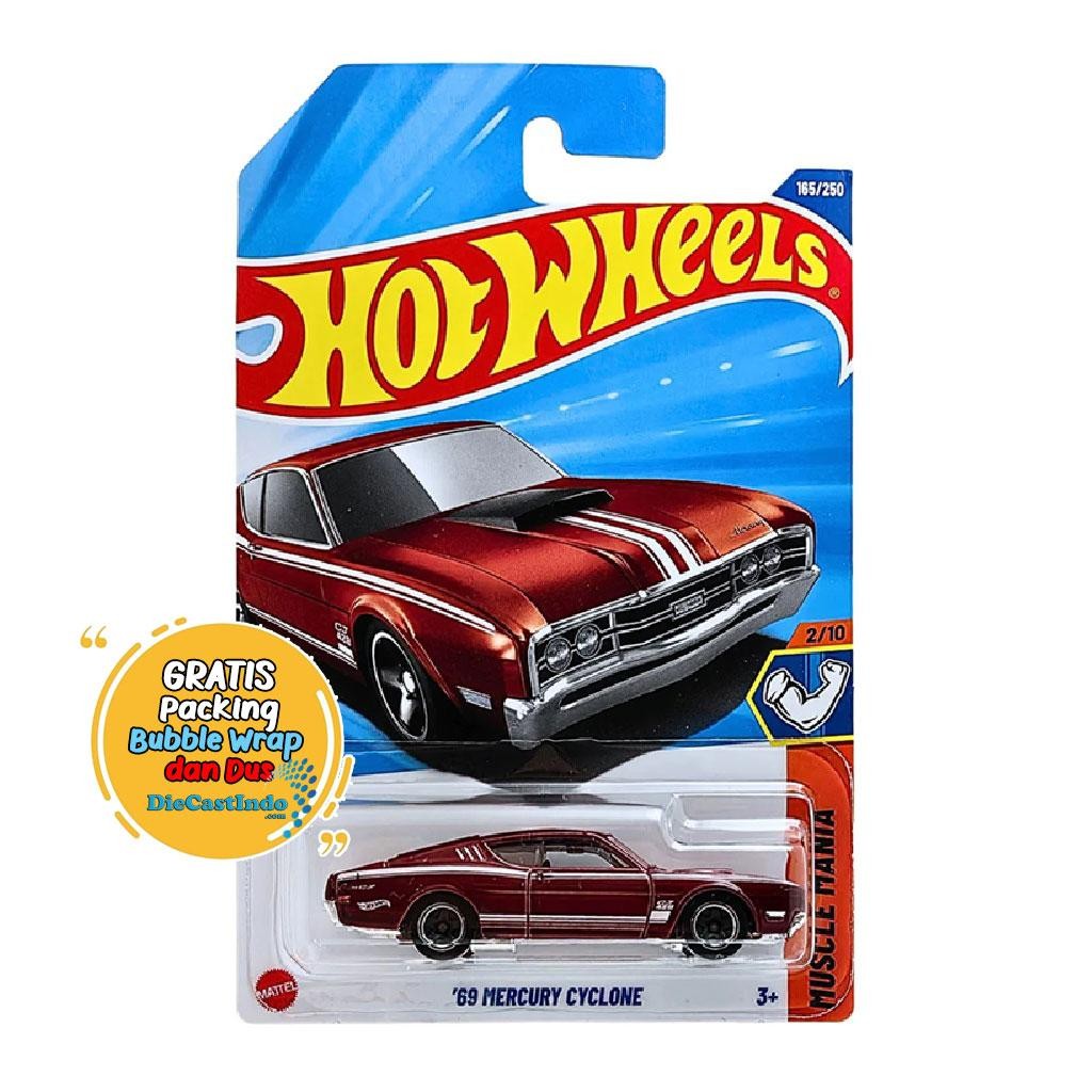 Jual Hot Wheels / HotWheels Lot G 2025 69 Mercury Cyclone Merah ...