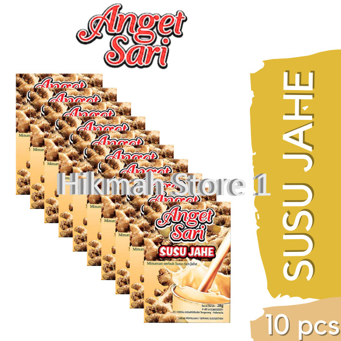 Jual Susu Jahe Anget Sari Sachet 28 gr - 1 Renceng (10 Sachet) | Shopee ...