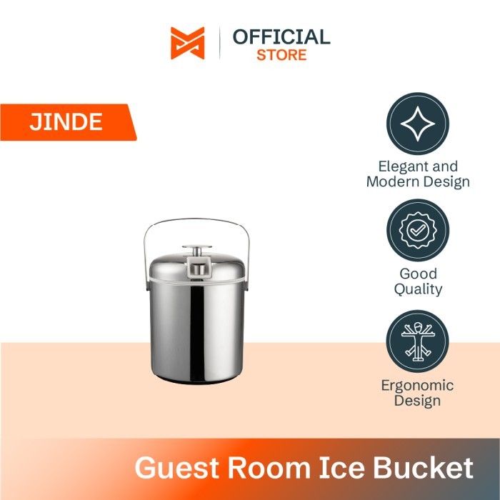 Jual Tempat Wadah Es Batu Jinde Guest Room Ice Bucket | Shopee Indonesia