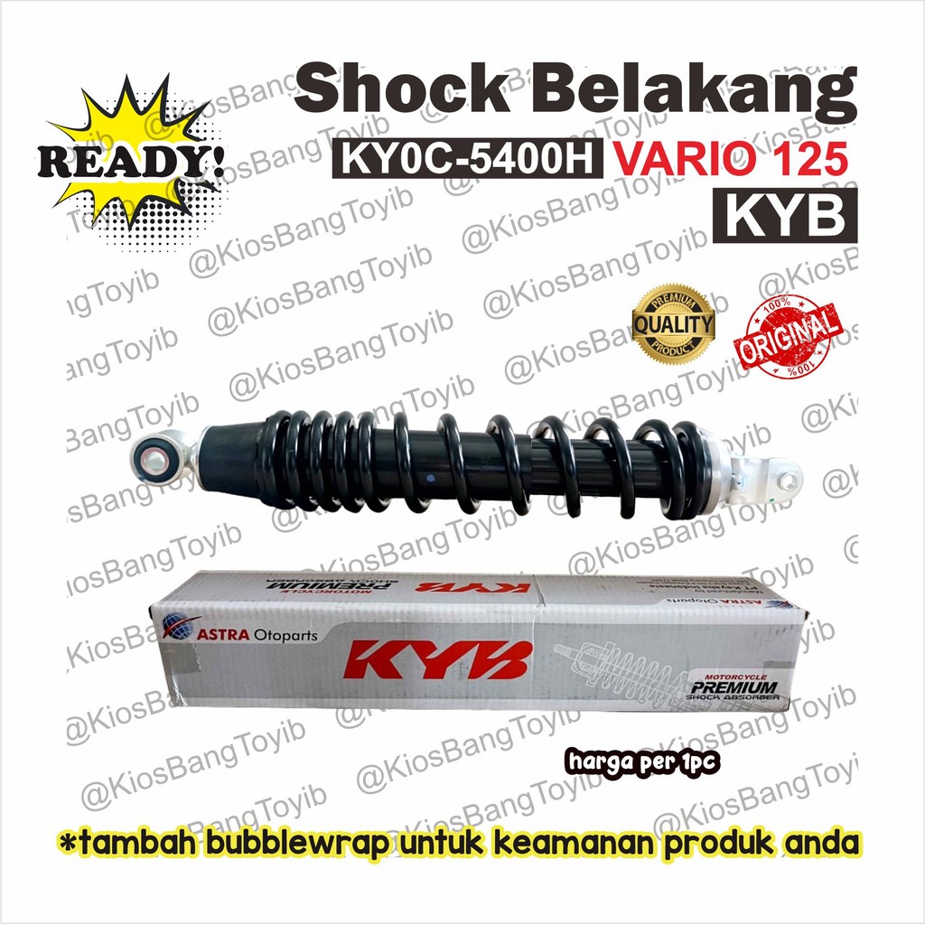 Jual Shock Belakang / Shockbreaker ORIGINAL KYB ASPIRA Honda Vario 125 Vario 150 Beat FI Beat ...
