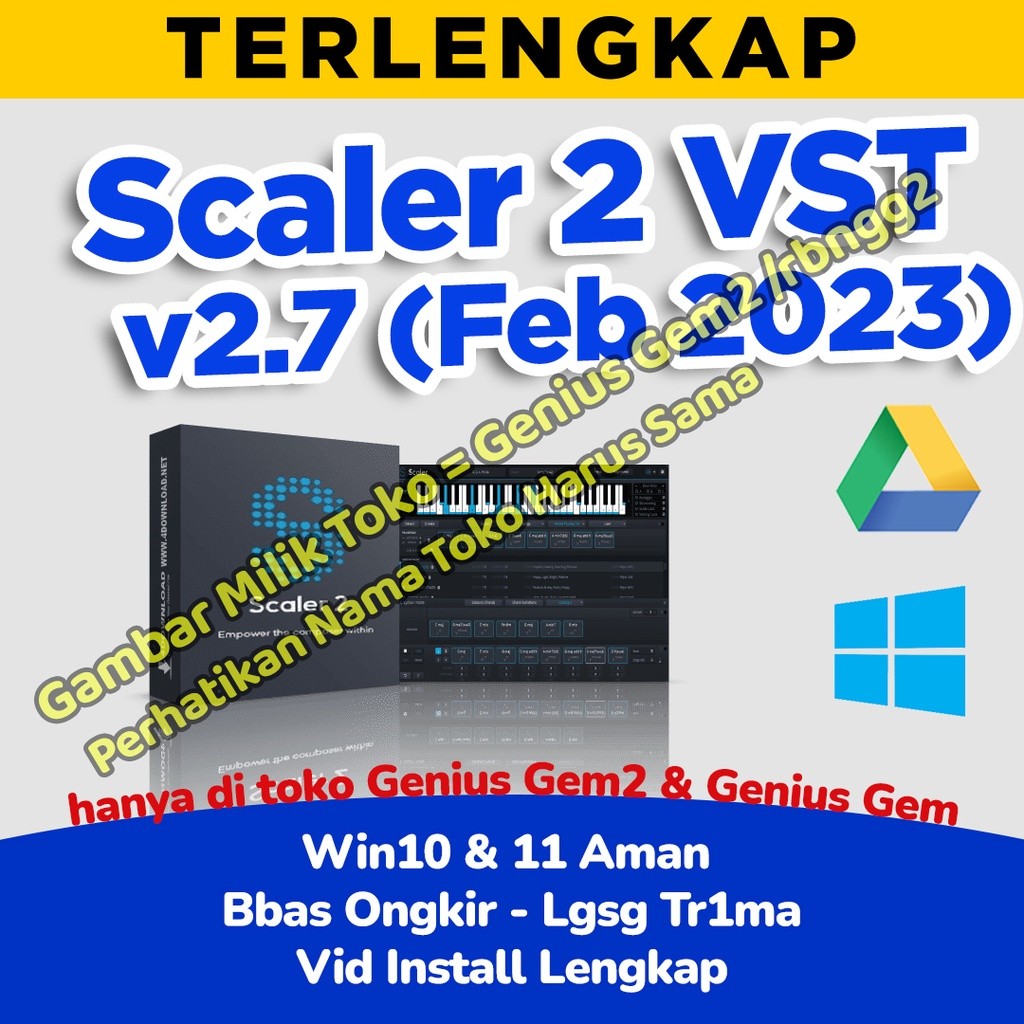 Jual WIN MAC Scaler 2 VST Full PLugin Boutique | Shopee Indonesia