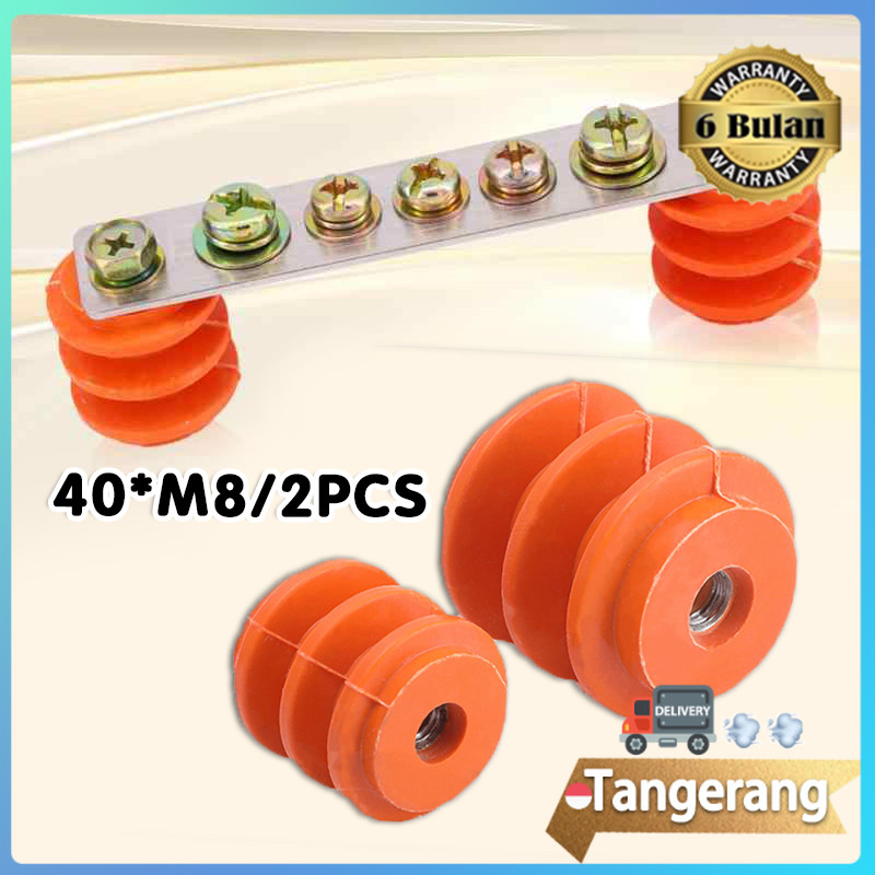 Jual 2pcs Isolator Busbar / Busbar Insulator Hexagonal SM 40 M8 | Shopee Indonesia