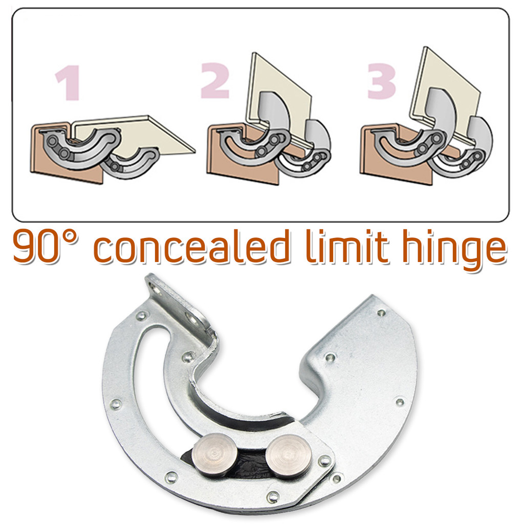 Jual Invisible hinge/Engsel Geser Tersembunyi Engsel Batas -90 Derajat ...