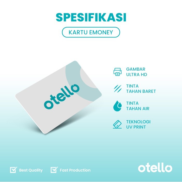 Jual E-Money Just Do It Later Kartu eMoney Lucu Cetak eToll Mandiri ...