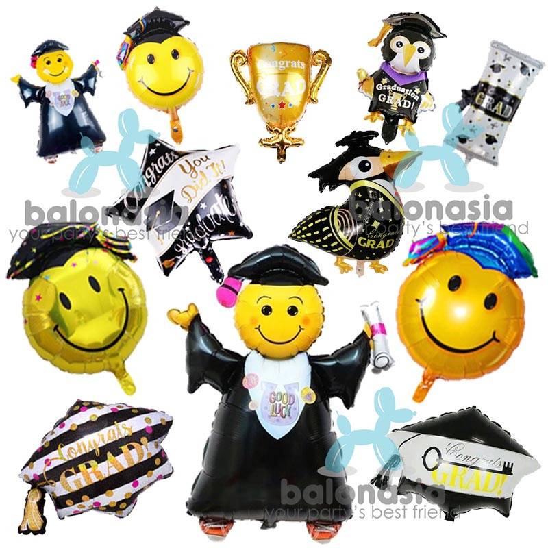 Jual Balon Karakter Wisuda Graduation | Shopee Indonesia