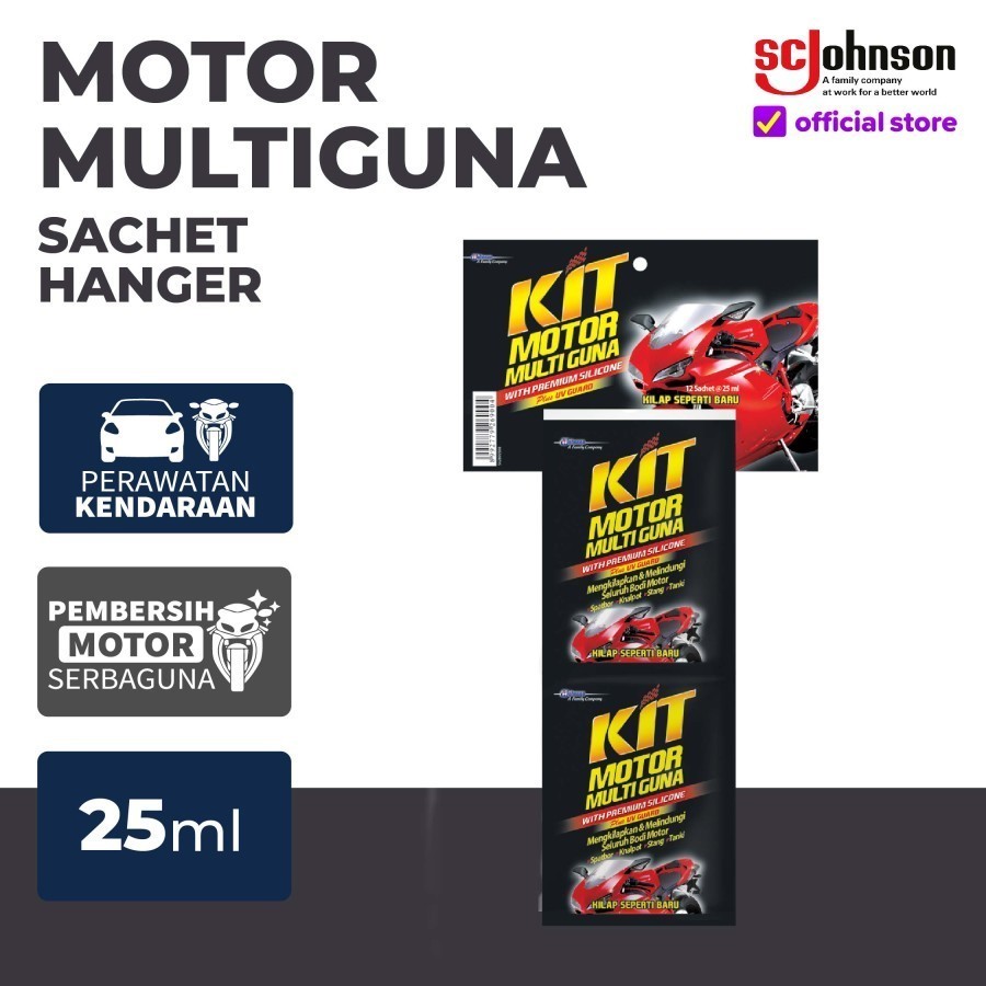 Jual Kit Body Sachet KIT Motor Multiguna Sachet Hanger 25ml 1 Pack ...