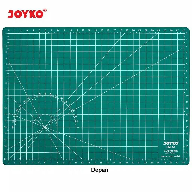 Jual JOYKO CM-A4 cutting mat alas potong 30cm x 22cm A4 | Shopee Indonesia