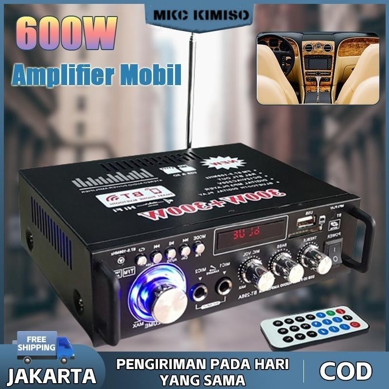 Jual Amplifier BT-298A Bluetooth EQ Audio Amplifier Karaoke Home ...