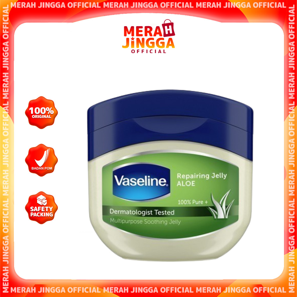 Jual Vaseline Multi Purpose Repairing Jelly Aloe 50ml | Merah Jingga ...