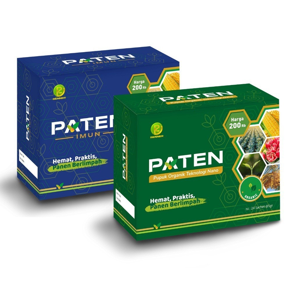 Jual PUPUK PATEN ORGANIK (Sepasang) | Masing-Masing Satu Box Isi 24 ...