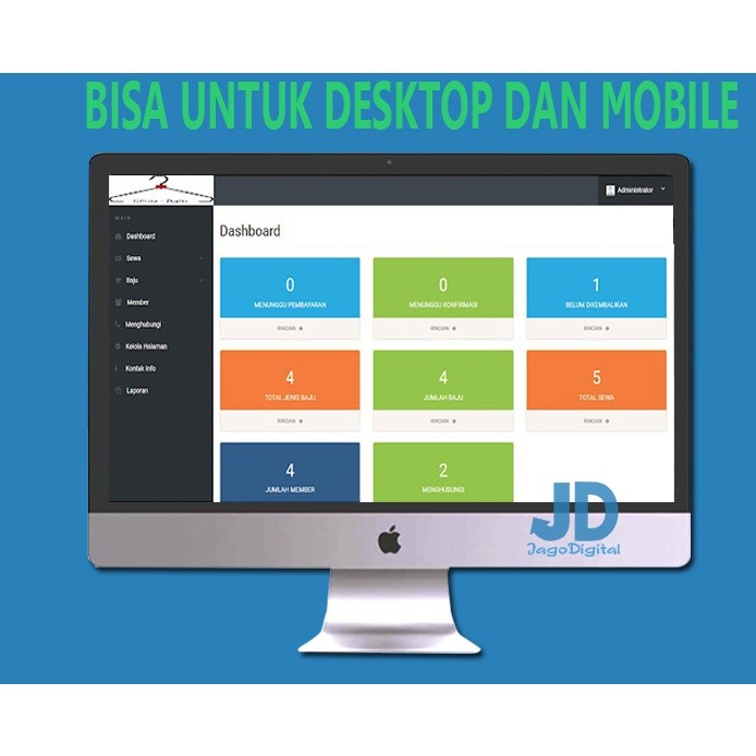 Jual Aplikasi Sistem Penyewaan Baju Berbasis Web – Solusi Mudah untuk ...