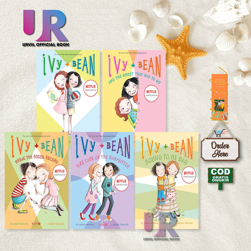 Jual Ivy and Bean | 12 book series | By Annie Barrows (English ...
