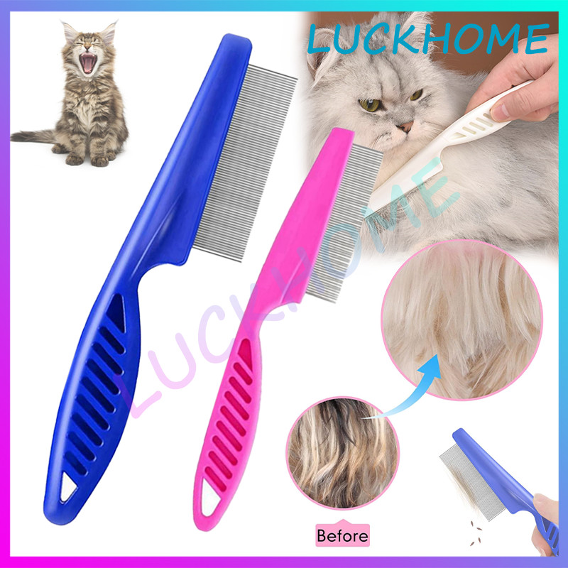 Jual Sisir Kutu Panjang Jarum Halus Serit Sisir Sikat Kutu Hewan Sisir ...