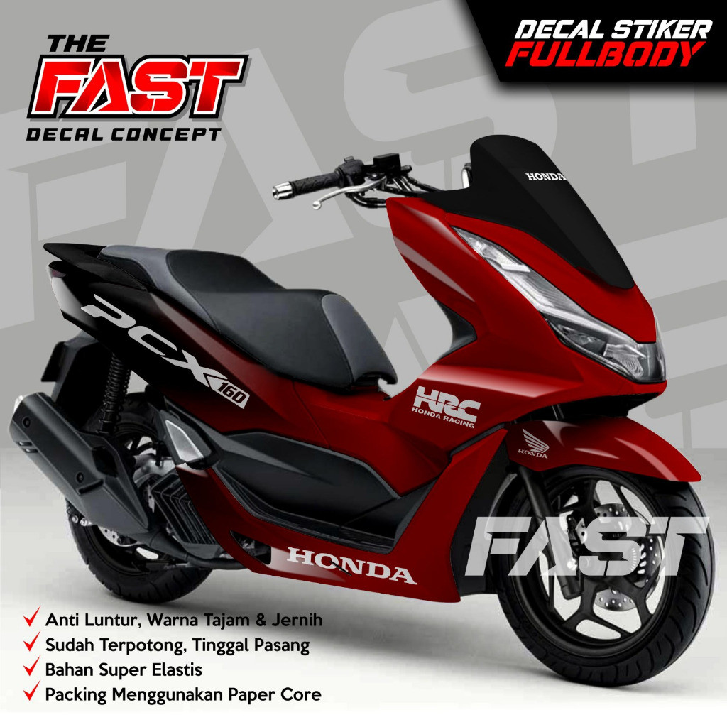 Jual DECAL STIKER PCX 160 FULLBODY STIKER DEKAL MOTOR HONDA PCX KEREN ...
