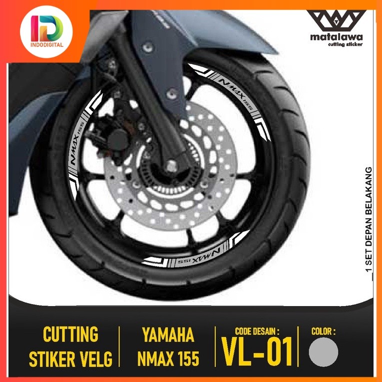 Jual Stiker Velg NMAX 155 New Old Racing Lis List Variasi Custom Set ...