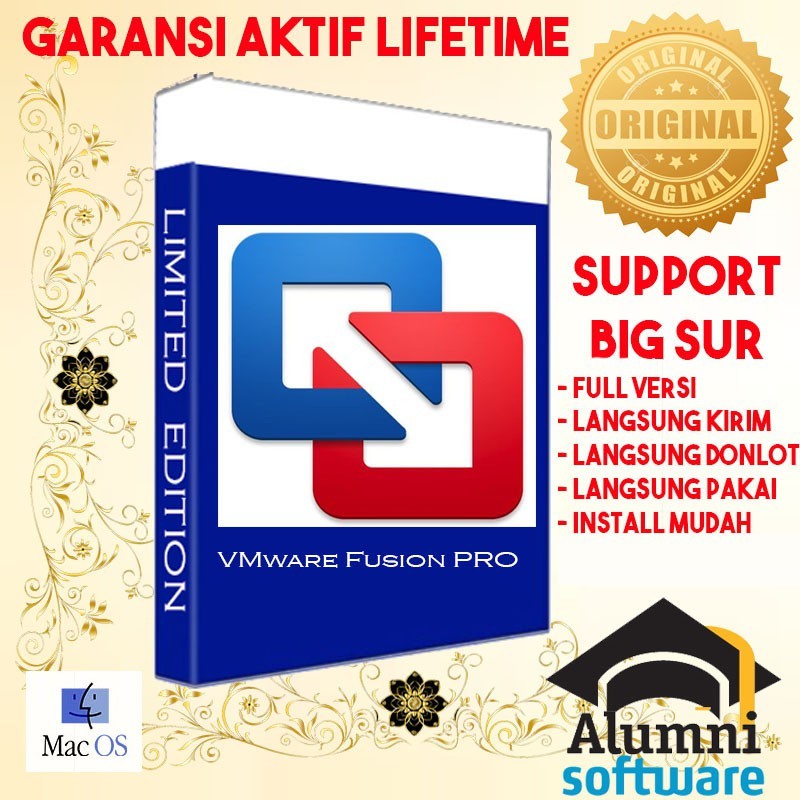 Jual VMware Fusion PRO 12 Mac BIG SUR | Shopee Indonesia