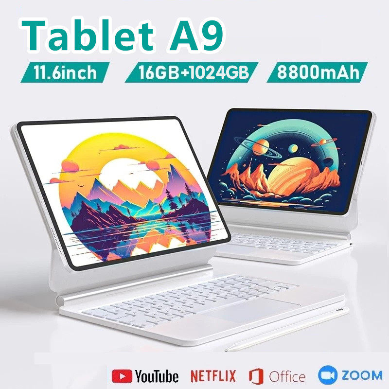Jual Tab A9 Tablet 16GB+1024GB 1TB Tablet Android 11.6Inci Layar Penuh ...