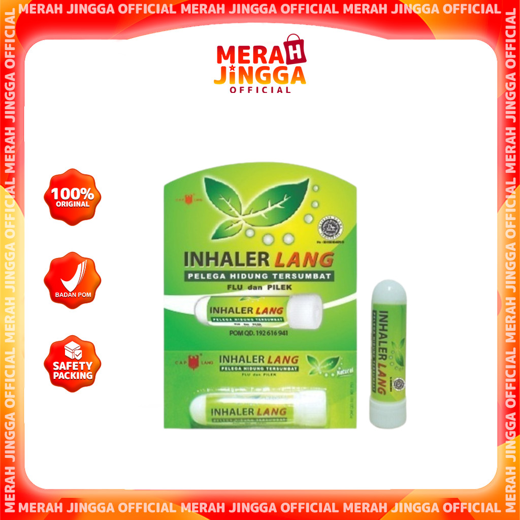 Jual Cap Lang INHALER LANG | Merah Jingga Official | Shopee Indonesia
