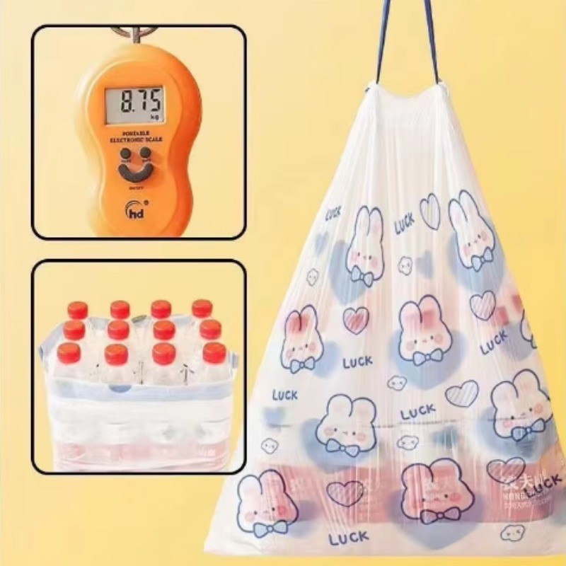 Jual Plastik Sampah Motif Lucu /Plastik Sampah Rabbit Dengan Tali ...