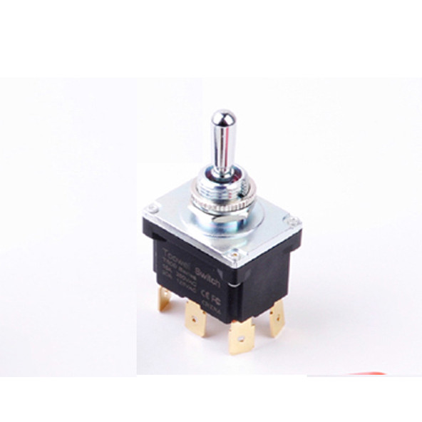 Jual Replace GENIE SWITCH TOGGLE ASSY DPDT 3P MOM,IP66 6 hole screw ...