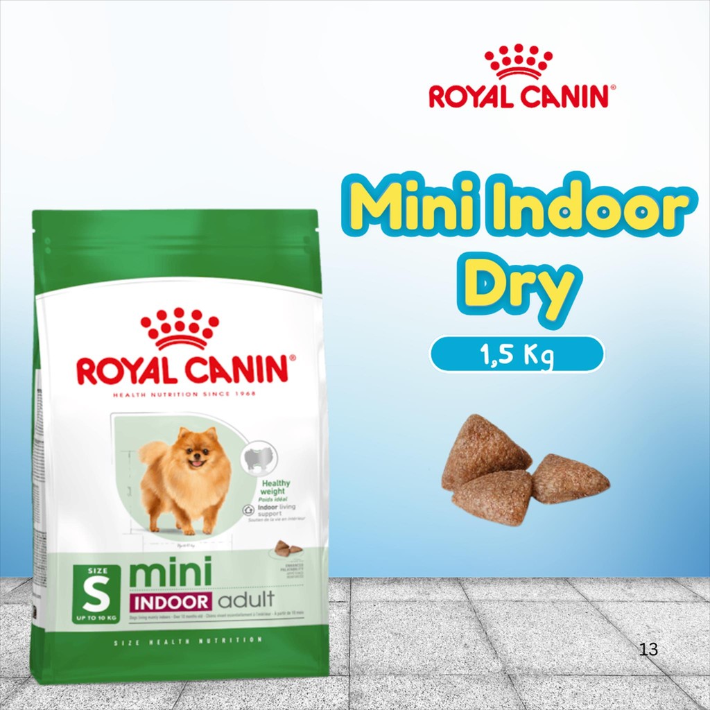 Jual ROYAL CANIN MINI INDOOR ADULT 1.5KG / Makanan Kering Anjing ...