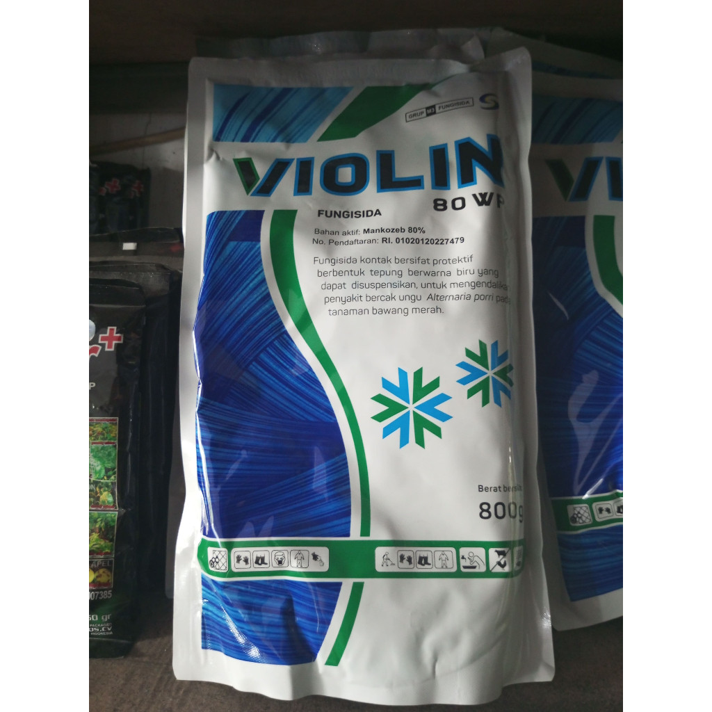 Jual FUNGISIDA VIOLIN 80 WP 800 GRAM SGI MANCOZEB 80% | Shopee Indonesia