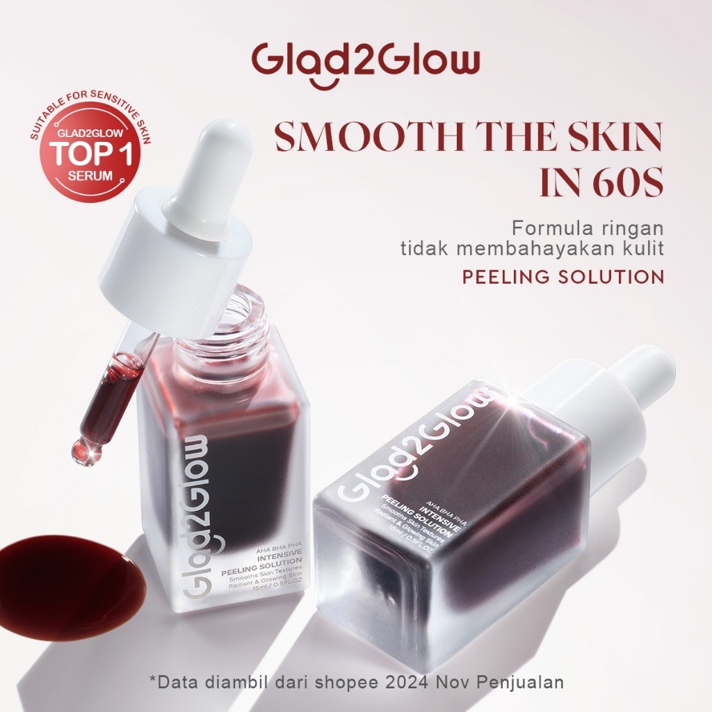 Jual [ Ready Stock ]Glad2Glow Facial Moisturizer | Serum | Toner | Clay ...