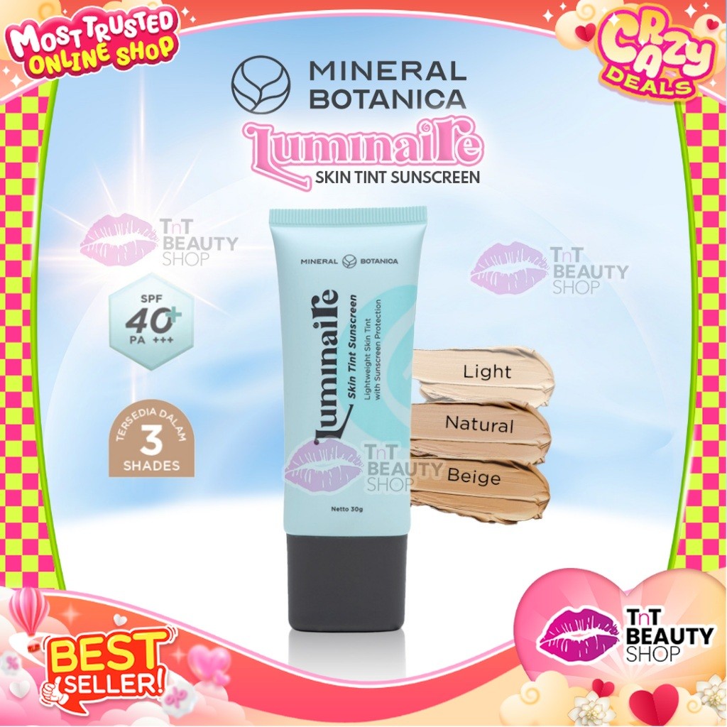 Jual Mineral Botanica 30GR Luminaire Tinted Sunscreen SPF 40 PA ...