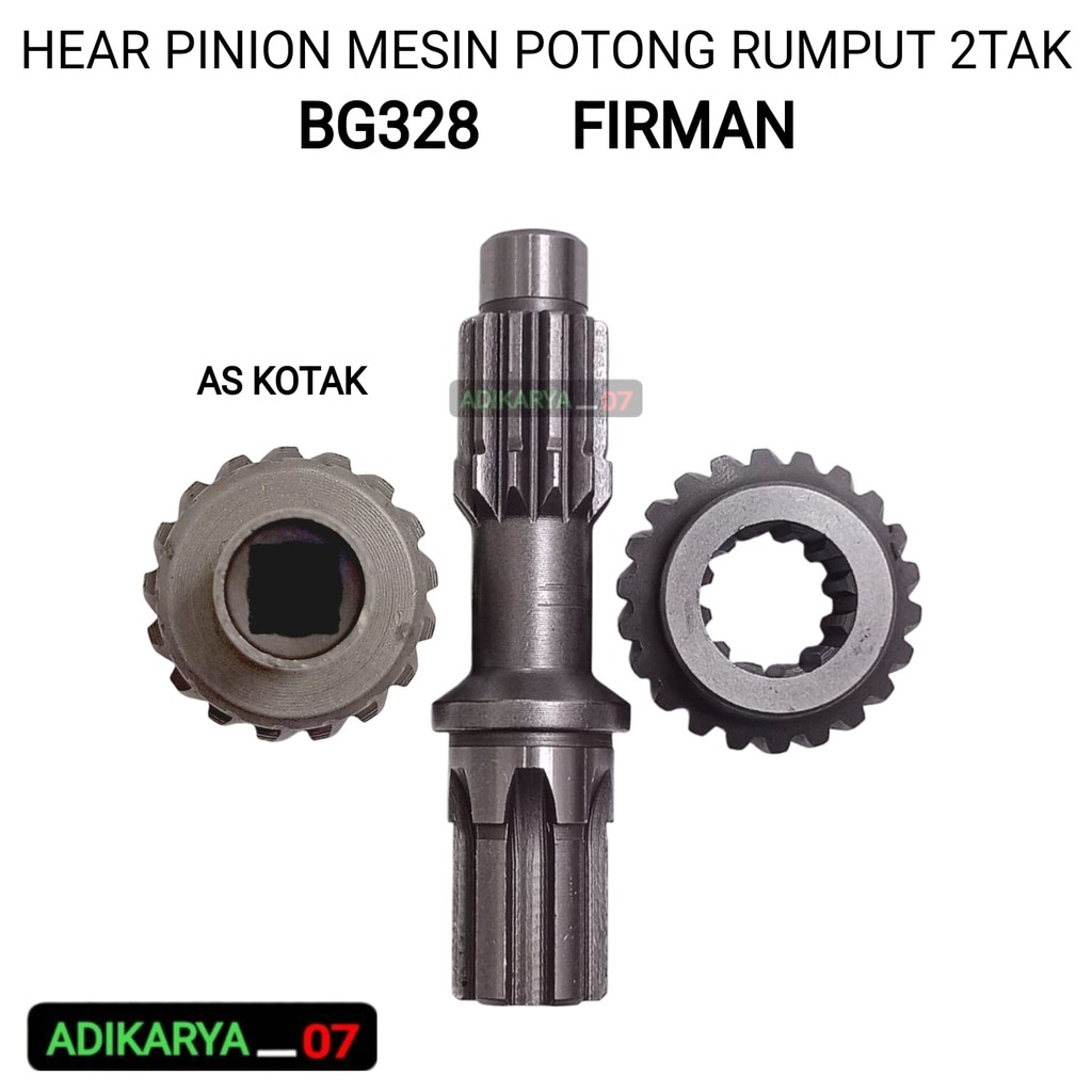 Jual Gear Pinion Assy Mesin Potong Rumput BG 328 Gigi Nanas Kepala ...