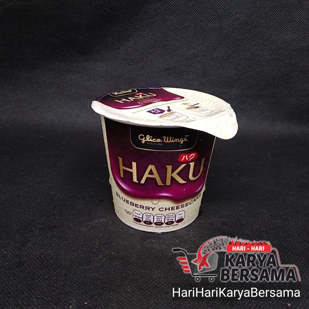 Jual MAKANAN BEKU ES KRIM ICE CREAM GLICO WINGS HAKU BLUEBERRY CHEESE ...