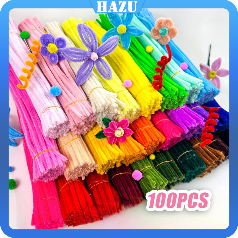 Jual [Ready Stock] 100Pcs Kawat Bulu Mercy Pastel Rainbow Mix 30Cm ...