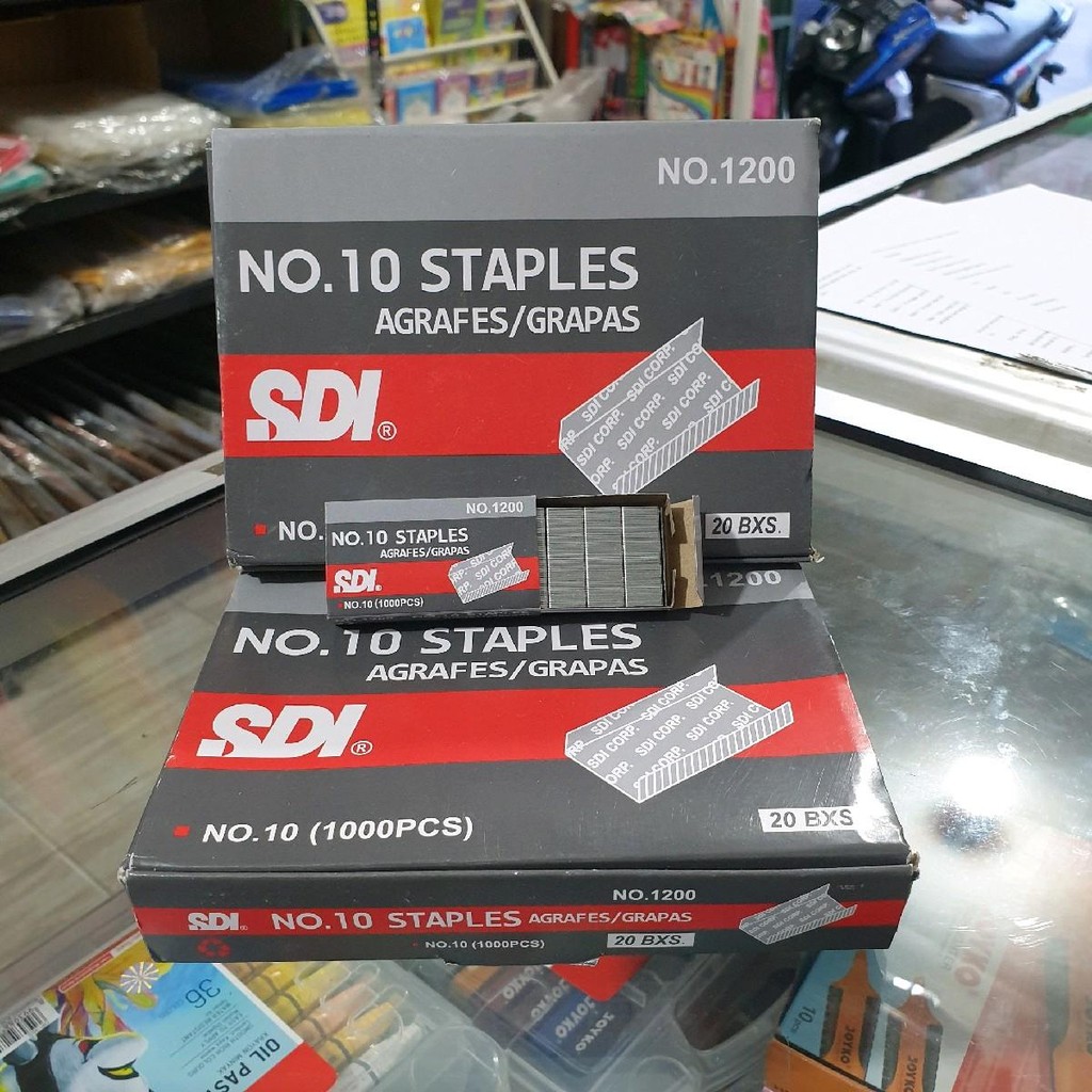Jual Atom Isi staples SDI NO 10 | Shopee Indonesia