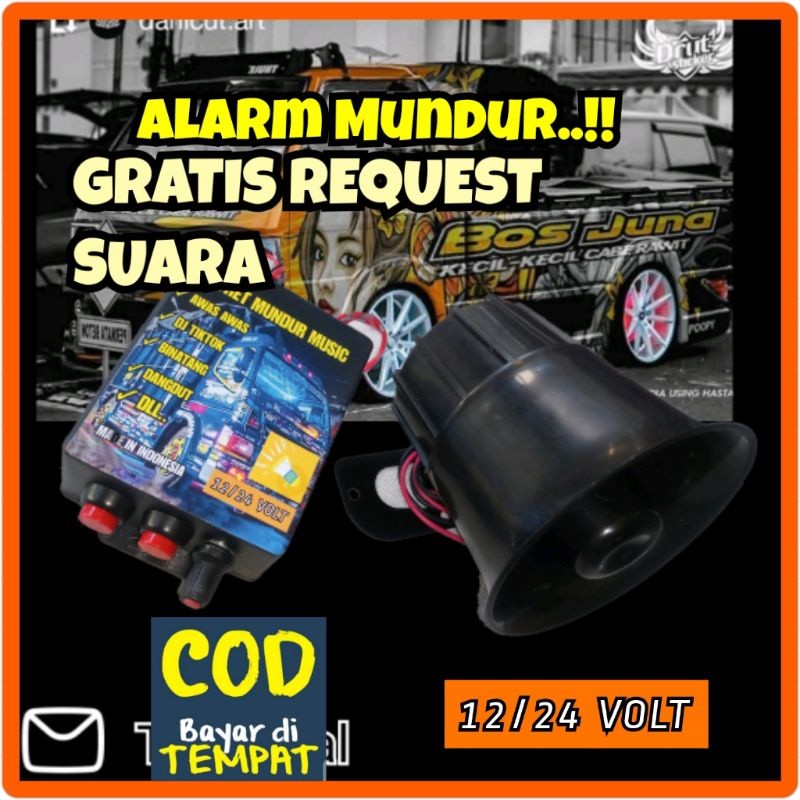 Jual alarm mundur truk alarm mundur awas atret mundur truk carry ...