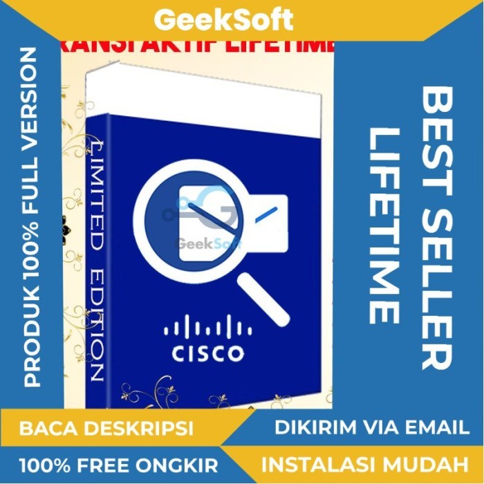 Jual Cisco Packet Tracer 8 Software - Alat simulasi jaringan untuk ...