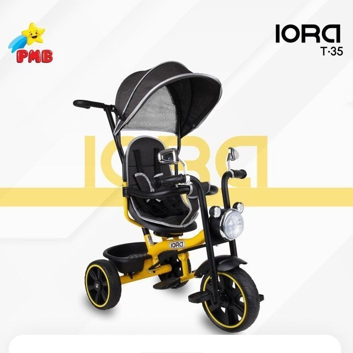 Jual Sepeda Anak Roda 3 (Tiga) Tricycle Stroller PMB IORA T35 - IORA T 35 - ONLINEPRATAMA88 ...