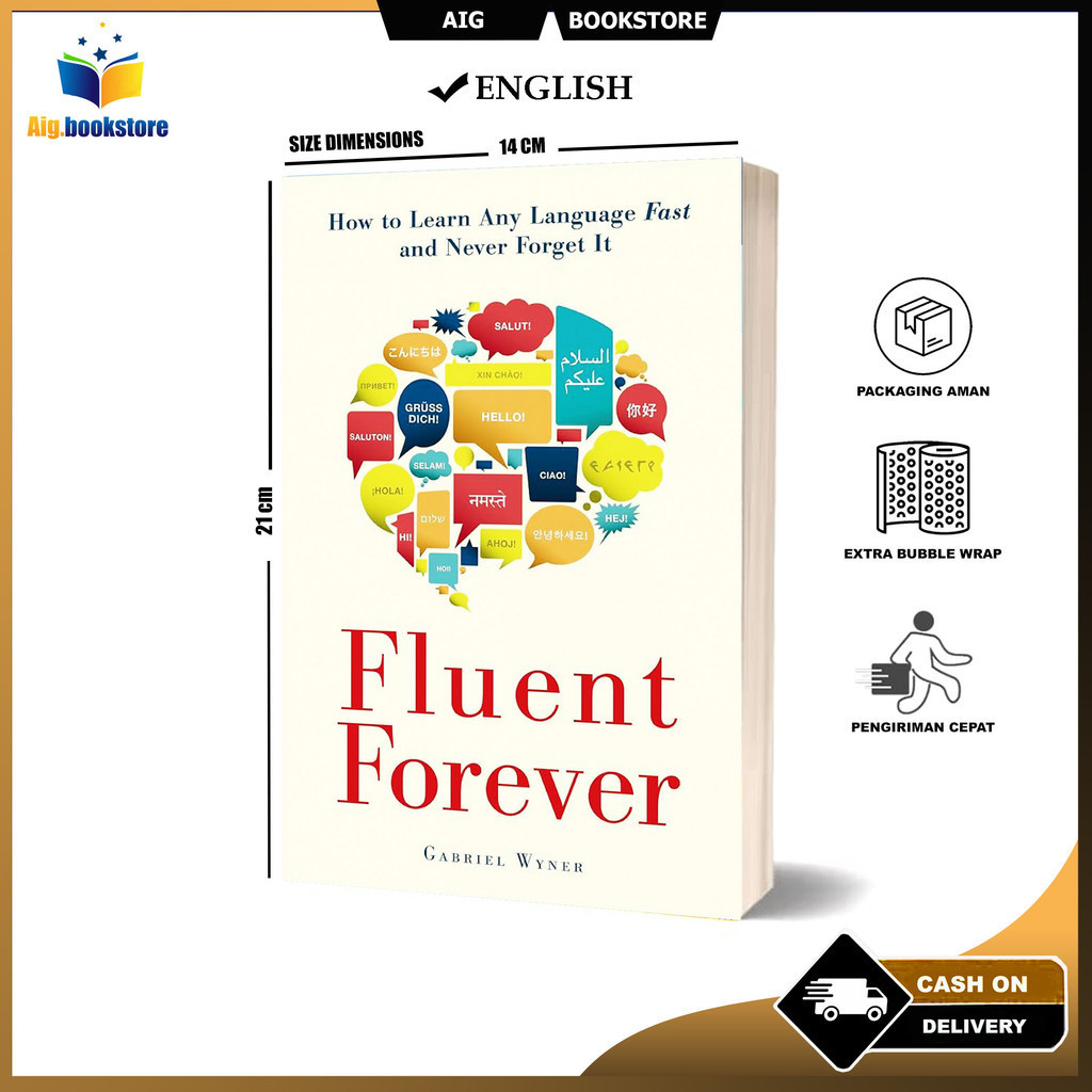 Jual Fluent Forever: Gabriel Wyner (English) | Shopee Indonesia