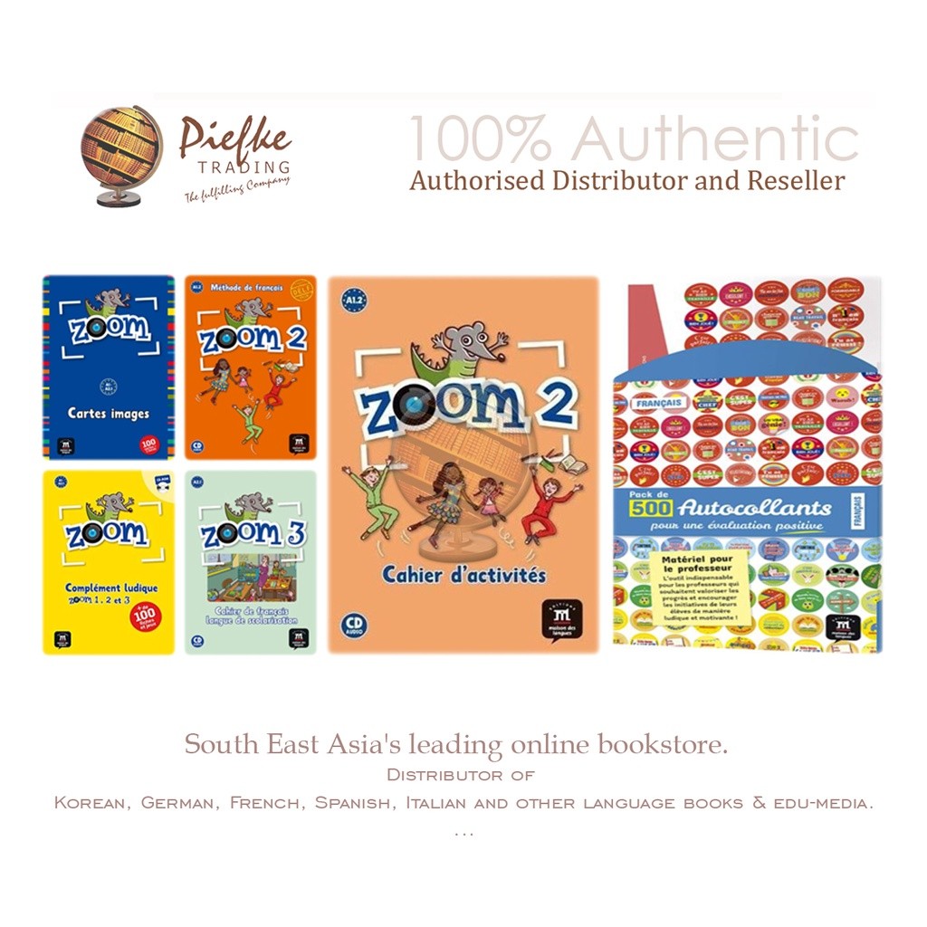 Jual Zoom 1, 2, 3: 500 stickers Pack, Images Card Pack , student book ...