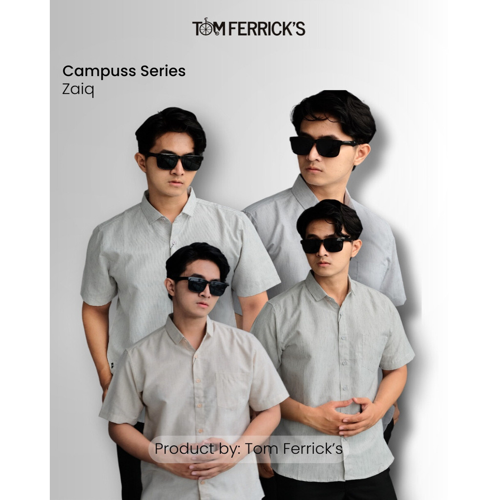Jual Kemeja Lengan Pendek Pria - Work Series / Zaiq by Tom Ferrick's ...
