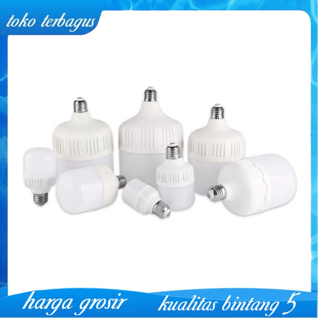 Jual (PROMO) Lampu Bohlam LED Bulb Jumbo 5w 10w 15w 20w 30w 40W Awet Super Terang | Shopee Indonesia