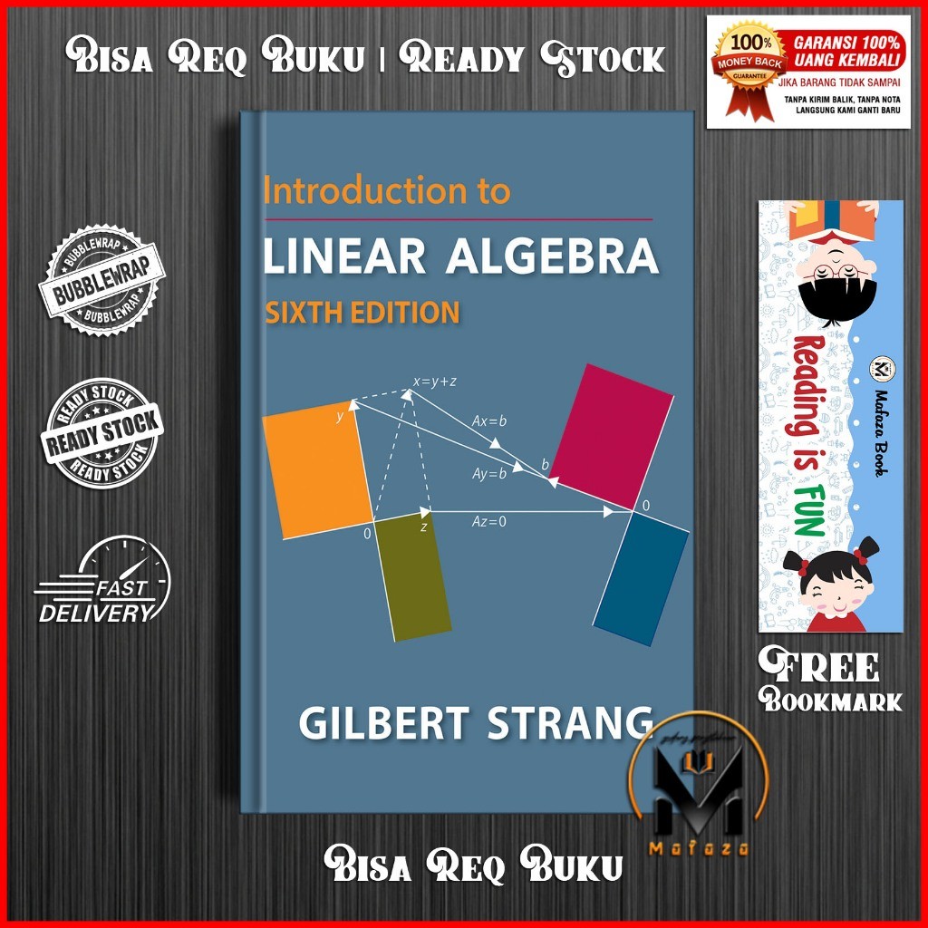 Jual Introduction to Linear Algebra by Gilbert Strang (English) | Shopee Indonesia
